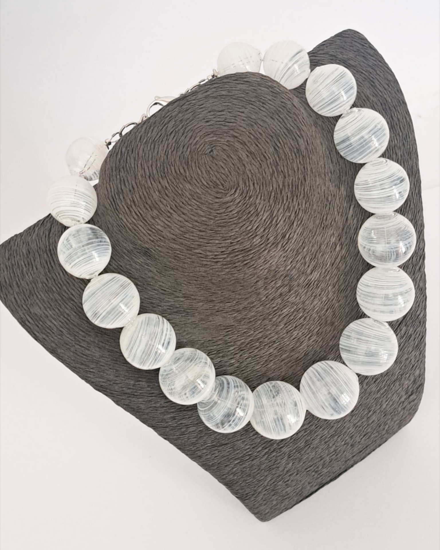 Collana ELEMENTI Aria - Bolle Di Vetro